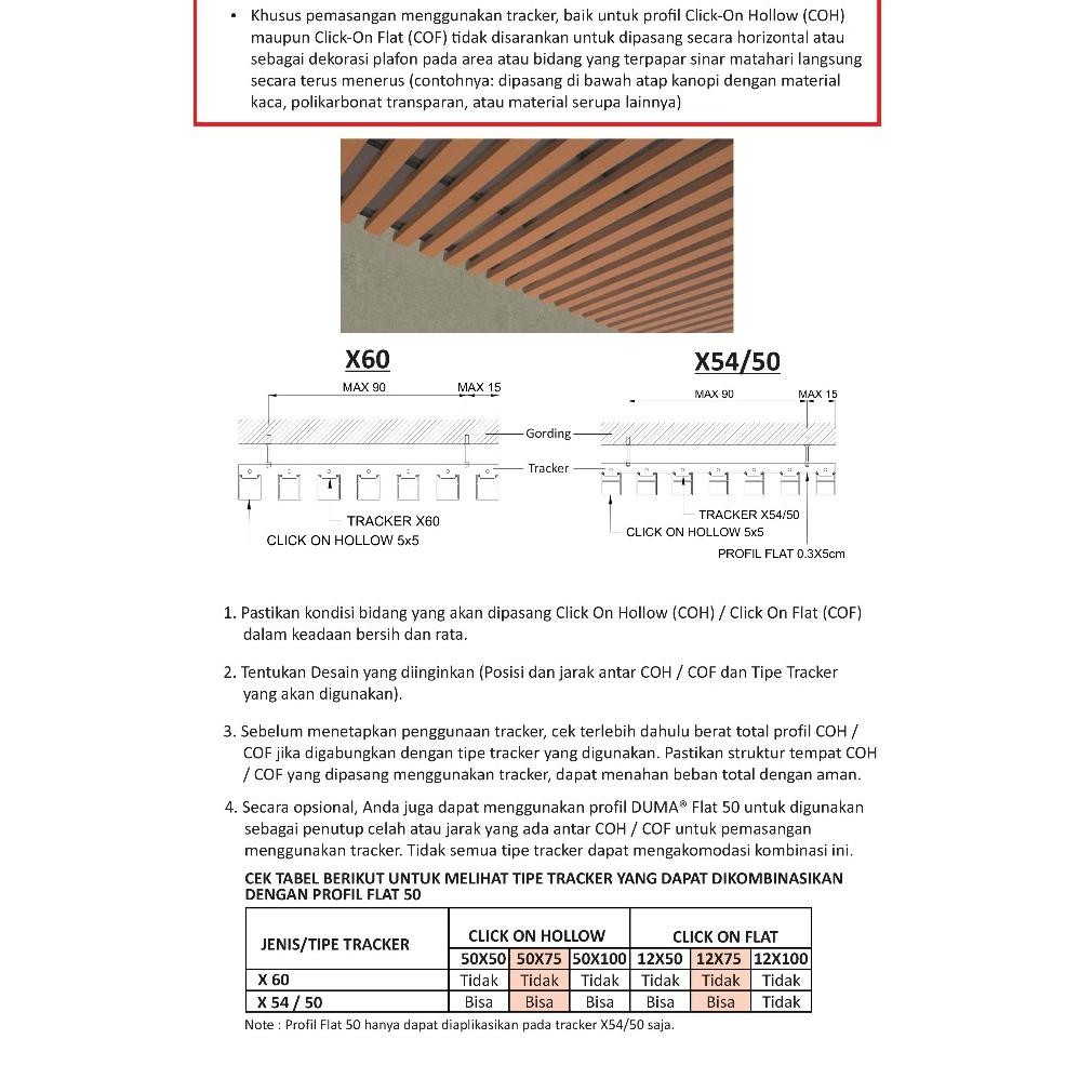 Jual dh-68 Flat 50 Dekorasi Dinding Wallpanel WPC DUMA Motif Kayu Anti ...