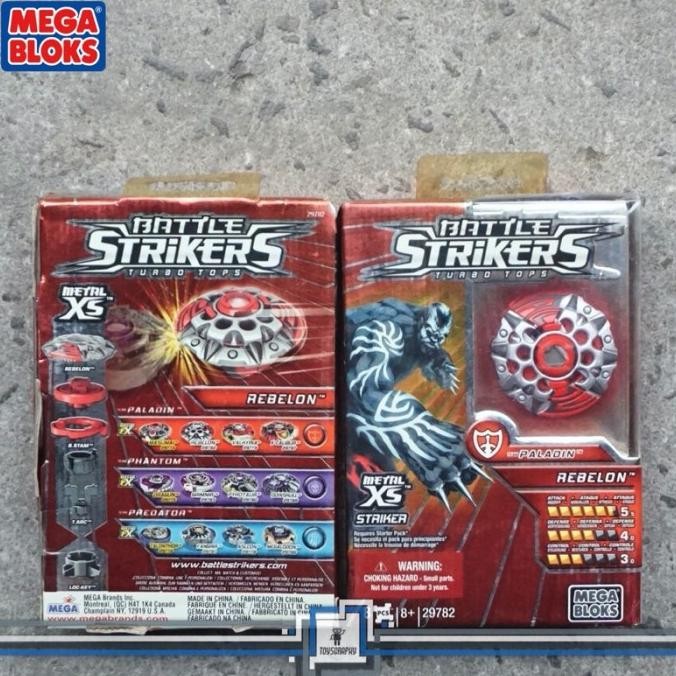 Jual Battle Strikers PALADIN Beyblade Gasing MEGA BLOKS | Shopee Indonesia
