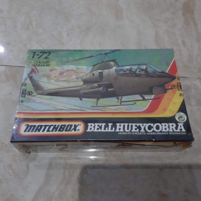 Jual Mokit Matchbox Bell Hueycobra Helikopter 1/72 no Tamiya Hasegawa ...