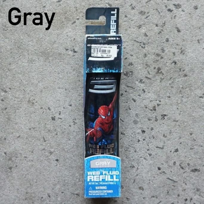 Jual Spider Man 3 Web Fluid Refill Spiderman Spray String Party Jaring ...