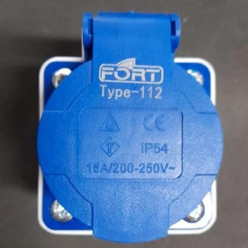 Jual Panel Socket 112 2P 16A/250V Industrial Plugs & Sockets ( Cee ) | Shopee Indonesia