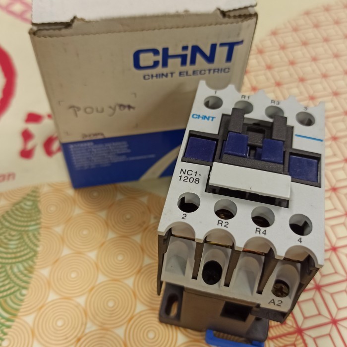 Jual Magnetic Contactor Chint Nc1 1208 220V / Kontaktor Original | Shopee Indonesia