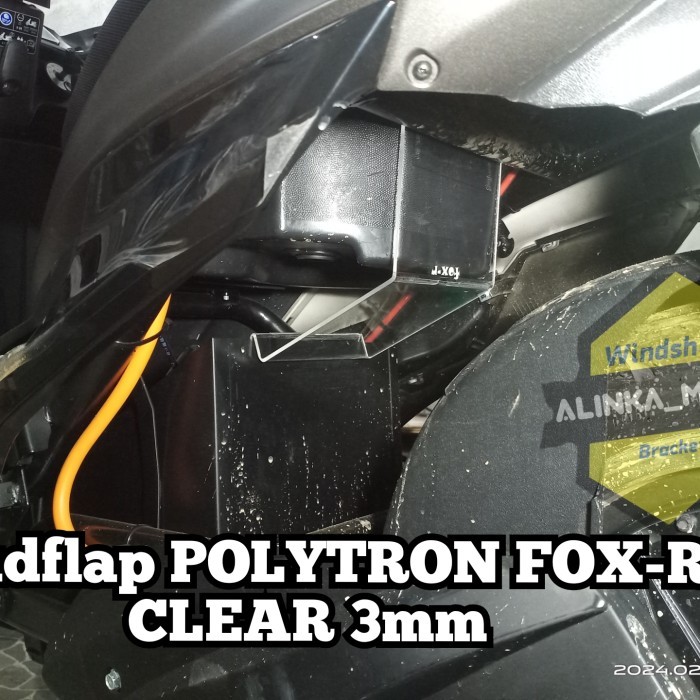 Jual MUDFLAP POLYTRON FOX R PENAHAN LUMPUR BATERAI | Shopee Indonesia