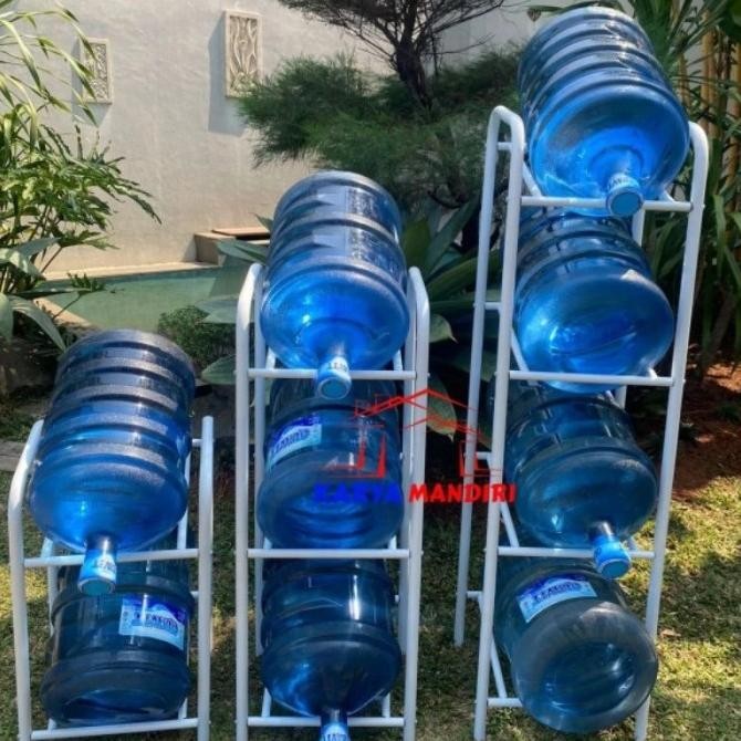 Jual Rak Galon Air Besi Kuat 4 susun/3 susun/2 susun GTM | Shopee Indonesia