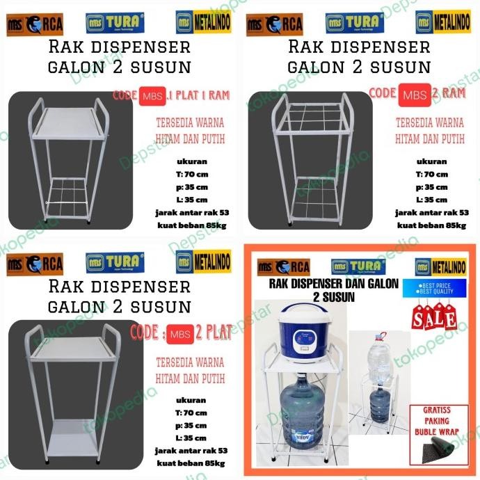 Jual rak dispenser galon full besi rak ricecooker rak dapur GTM ...