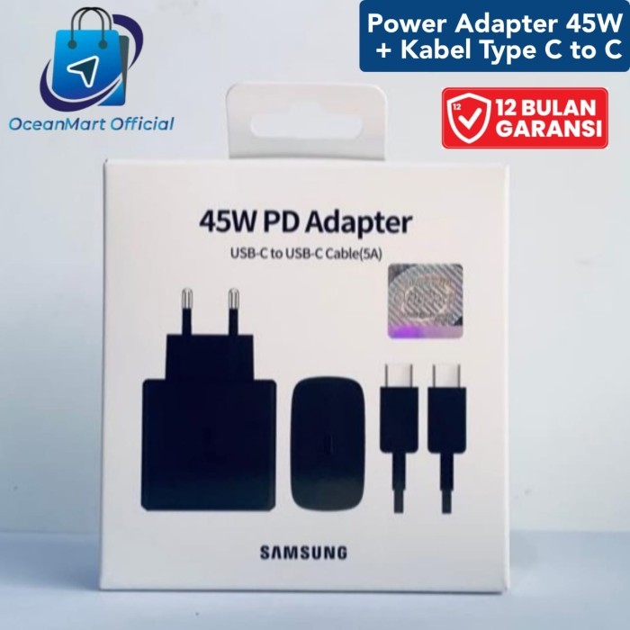 Jual HARGA DISC - Charger Samsung 45W Travel Adapter Super Fast ...