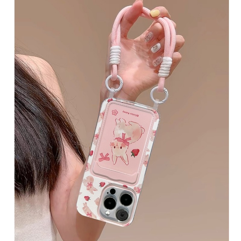 Jual Premium Card Holder Glossy Kelinci Soft Case Hp Samsung A17 5G A07 A56 5G A36 5G A26 A06 5G ...