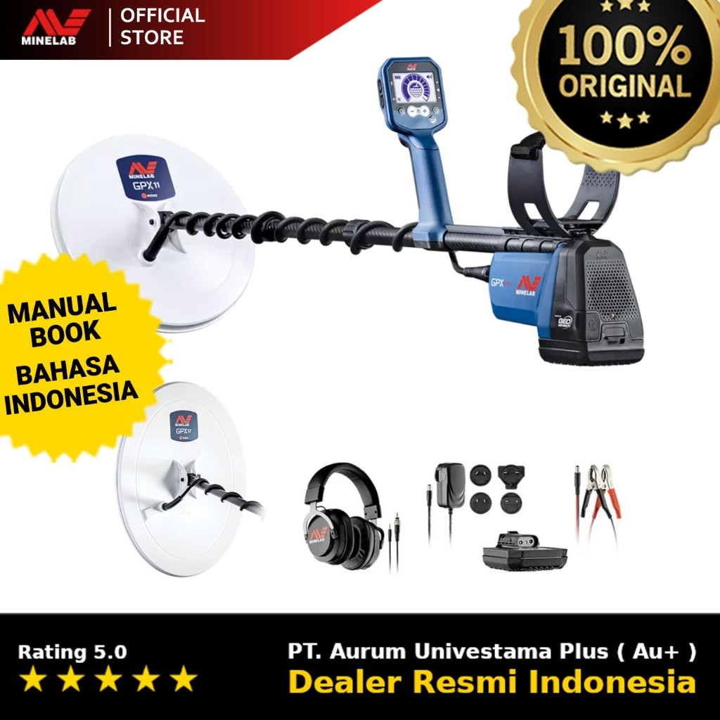 Jual Metal Detektor Minelab GPX 6000 - Metal Detektor Harta Karun Emas ...