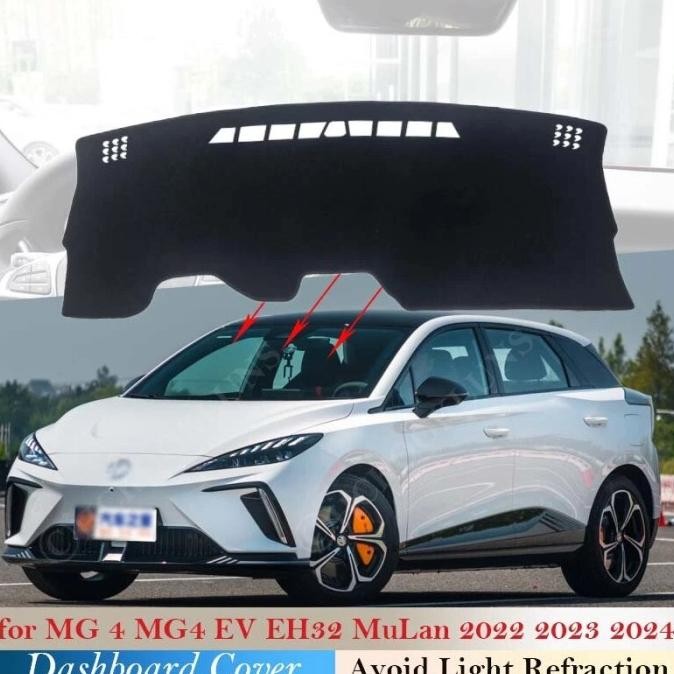 Jual @ For Mg 4 Mg4 Ev Eh32 Mulan 2022 2023 2024 Dashboard Cover Pad Sun | Shopee Indonesia
