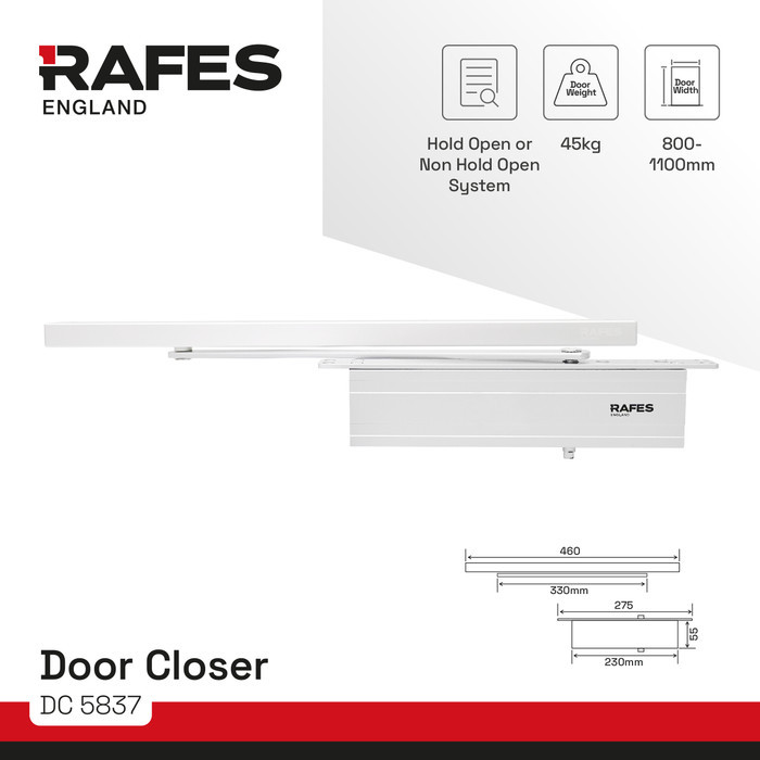 Jual Ready Stock Door Closer Concealed Slim / Door Closer Tanam Slim ...