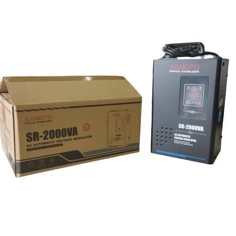 Jual STABILIZER SAMOTO SR-2000 2000VA 1 PHASE STABILSER RELAY ...