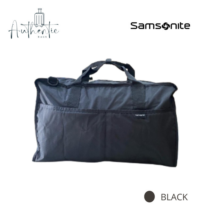 Jual HARGA DISC - SAMSONITE TR. ESSENT. FOLDABLE DUFFLE ANTM BLACK ...