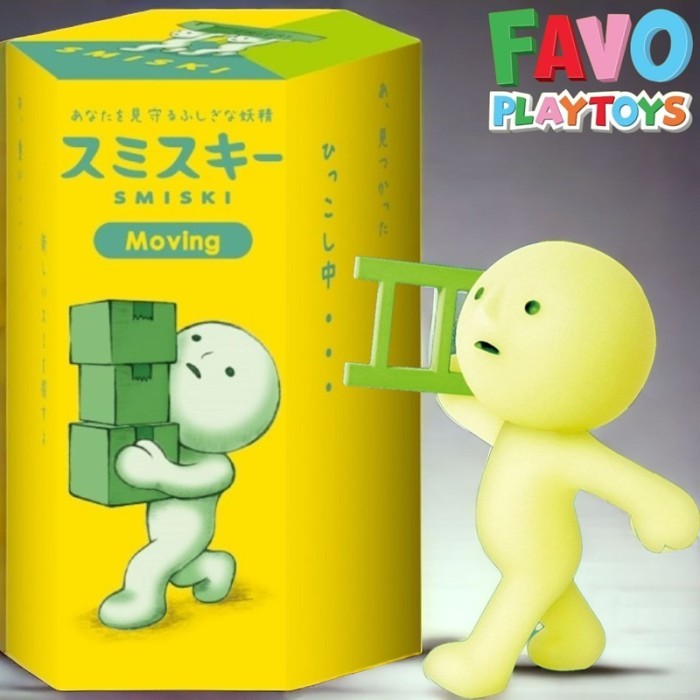 Jual SMISKI Glow In The Dark - Moving Series Blind Box Figure Set ...