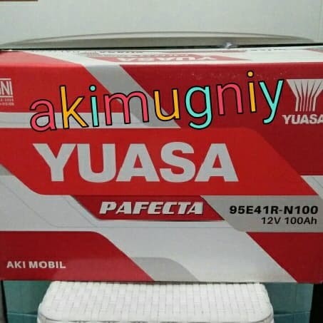 Jual aki n100 yuasa pafecta 12v 100ah aki basah | Shopee Indonesia