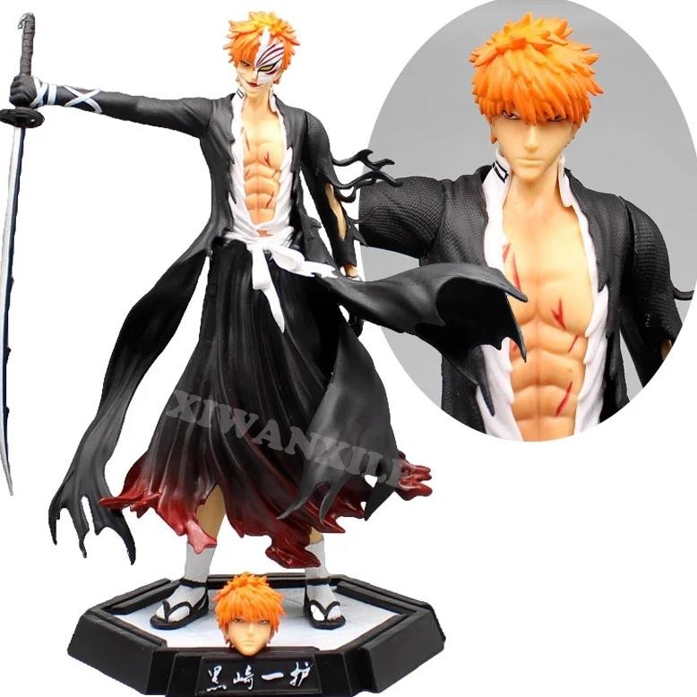 Jual 31cm bleach kurosaki ichigo anime figure toshiro hitsugaya action ...