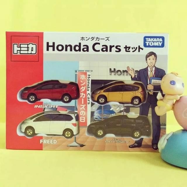 Jual Tomica Takara Tomy Gift Set Honda Cars Insight Fit Jazz Freed ...
