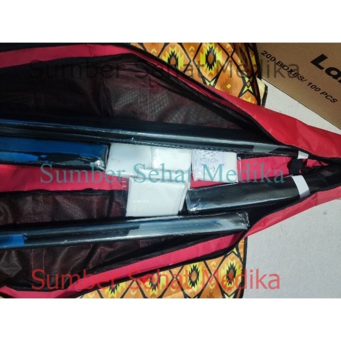 Jual Spalk Set / Bidai Kayu Set Dengan Mitela / Splak Patah Tulang ...