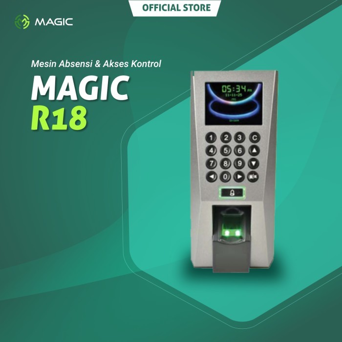 Jual Mesin Absensi Fingerprint Dan Akses Pintu Magic R18 Rfid Card ...
