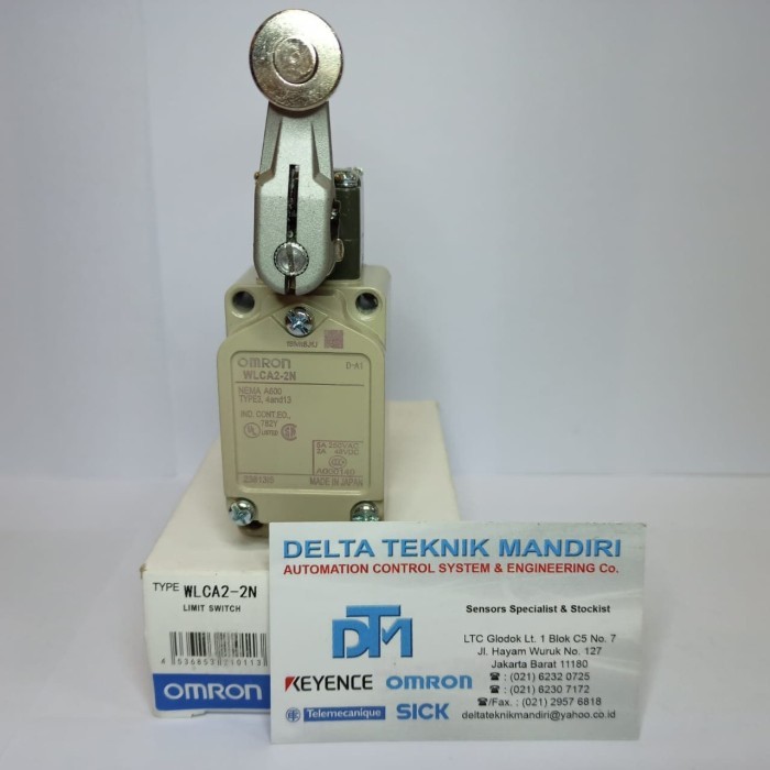 Jual Gak Pakai Lama Limit Switch Omron Wlca2-2N | Shopee Indonesia