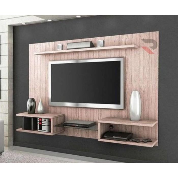 Jual Rack / Rak Tv Plywood Backdrop Minimalis Murah Free Ongkir (Tv001 ...
