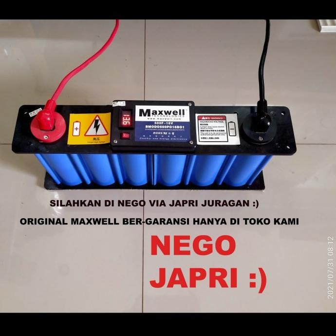 Jual Ultra Capacitor Super Kapasitor Maxwell Restock | Shopee Indonesia