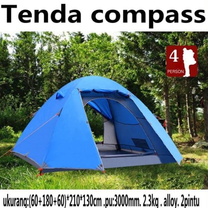 Jual Tenda Compass 3-4 Orang Aroil | Shopee Indonesia