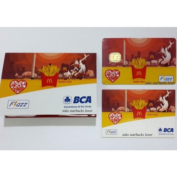 Jual ! FLAZZ BCA GEN1 ORIGINAL BCA EDISI MCDONALDS SURABAYA | Shopee ...