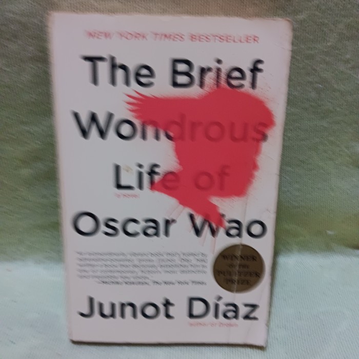 Jual buku - The brief wondrous life of oscar wao - junot diaz - #kjc 3 ...
