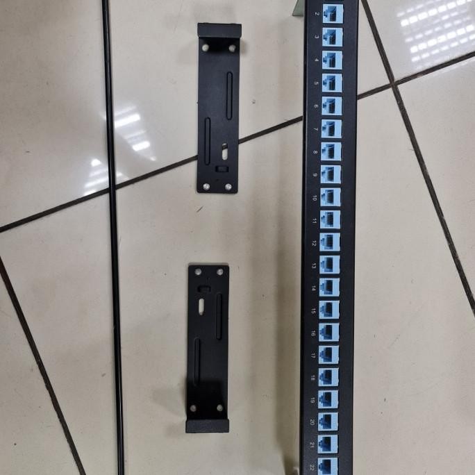 Jual belden patch panel 24 port cat 6 full modular [ REY ACC ] | Shopee ...