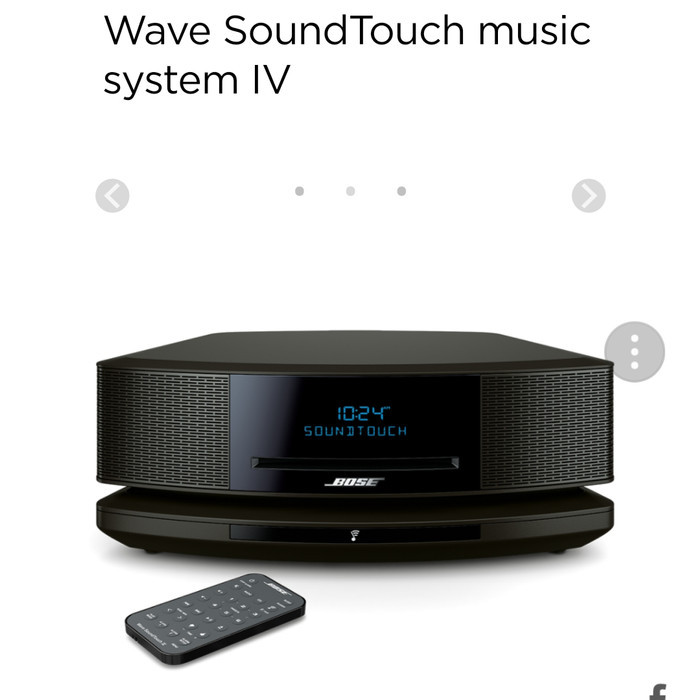 Jual BOSE Wave SoundTouch IV (black) | Shopee Indonesia