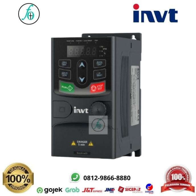 Jual Produk Listrik Inverter Merek Invt / Type Gd20-2R2G-4/ 2.2Kw / 380V / 3 Phase | Shopee ...