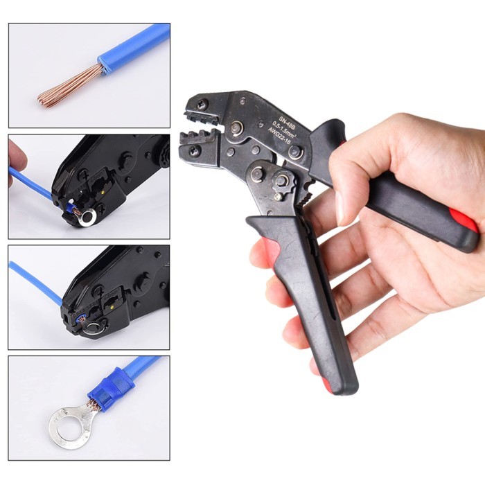 Jual HARGA DISC - Tang Jepit Skun Kabel Crimping Crimper Terminal Cable ...