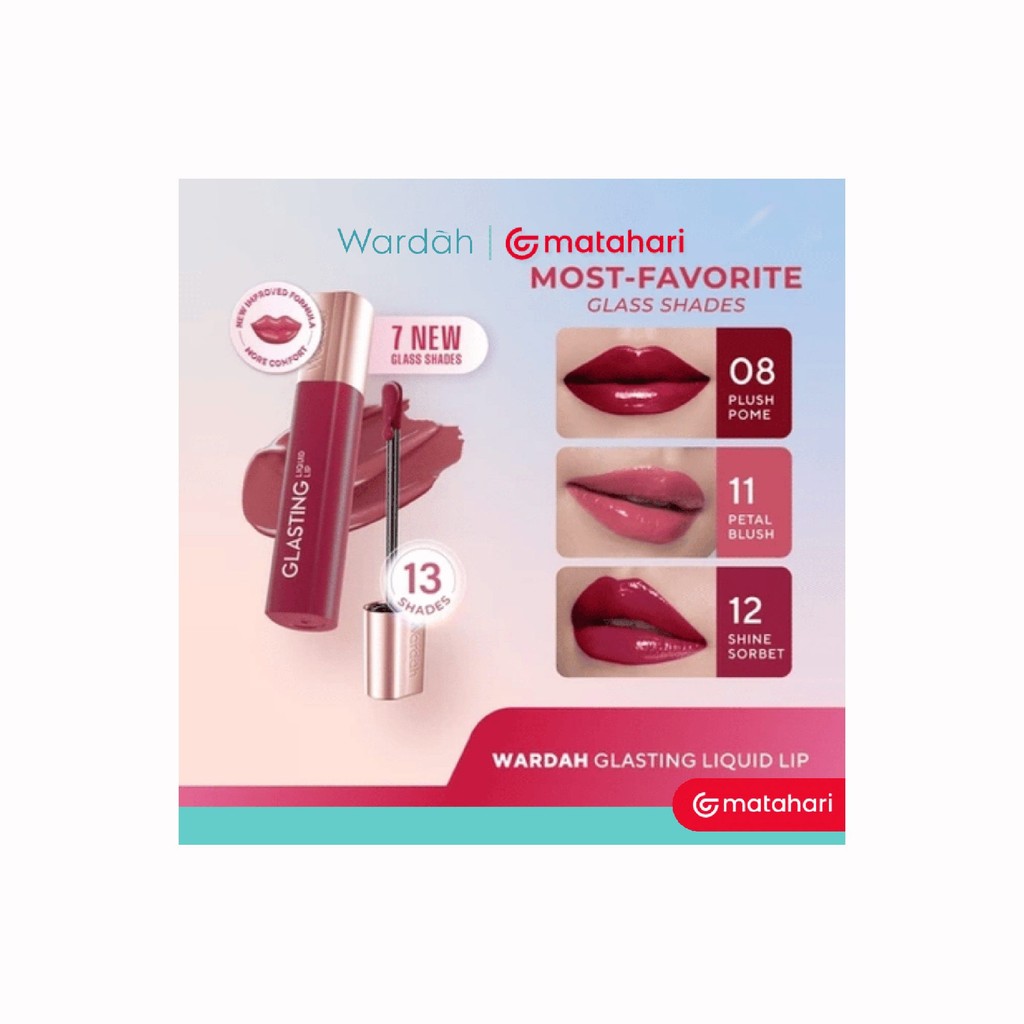Jual Wardah Glasting Liquid Lip 05 Glazing Berry 3.5 gr 120378744 ...