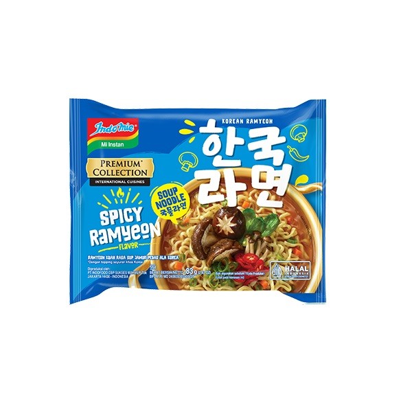 Jual INDOMIE KOREAN SPICY RAMYEON 83 GR | Shopee Indonesia