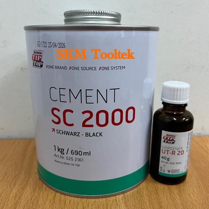Jual LEM KARET /LEM CONVEYOR TIP TOP SC-2000 (RESIN 1KG) + (HARDENER ...