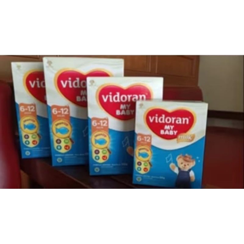 Jual Susu Lanjutan Susu Tambahan Susu Formula Vidoran My baby Umur 6-12 bulan Ukuran 125gr ...