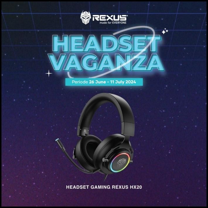 Jual Rexus Hx20 White Rgb Gaming Headset Usb Plug 7.1 | Shopee Indonesia
