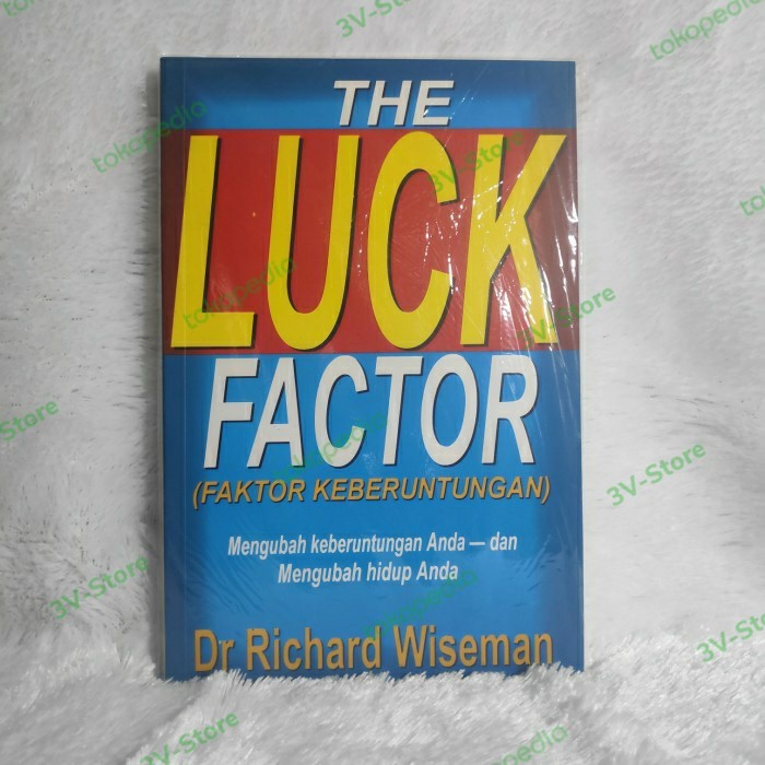 Jual Buku The Luck Factor, Dr. Richard Wiseman (Original) | Shopee ...