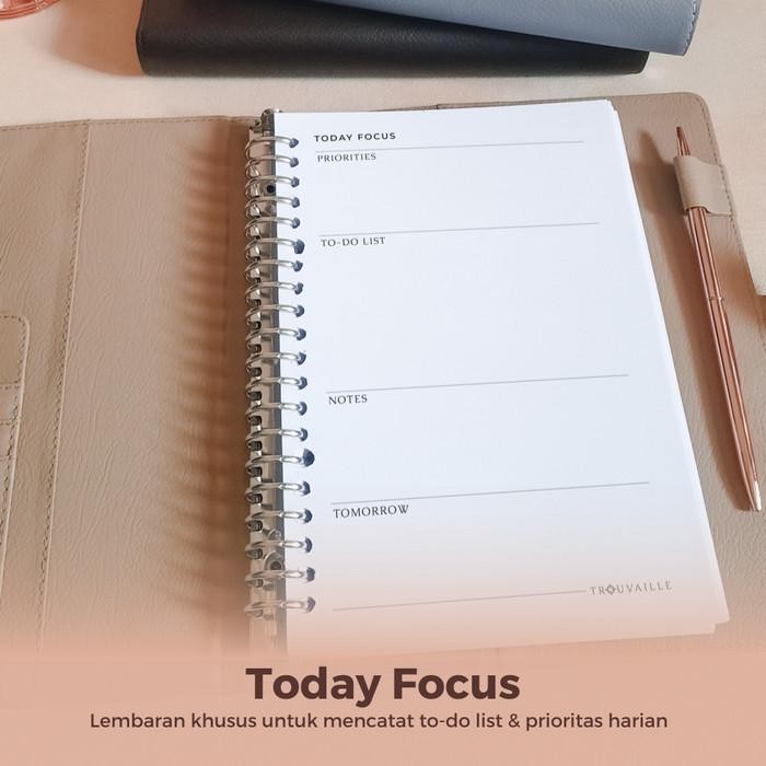 Jual Buku Binder A5 20Ring Planner Produktif Mingguan, Proyek, To-Do ...