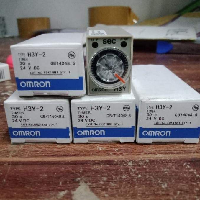 Jual HARGA DISC - TIMER OMRON H3Y-2 30S 24VDC ORIGINAL | Shopee Indonesia