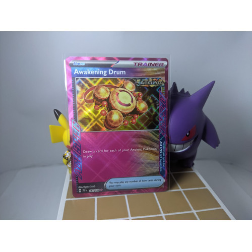 Jual ORI Pokemon TCG English Awakening Drum Ancient Ace Spec Tool Drum ...
