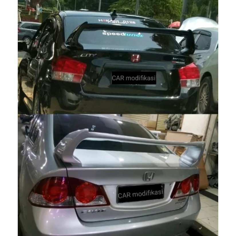 Jual WING SPOILER HONDA CIVIC FD FB | Shopee Indonesia