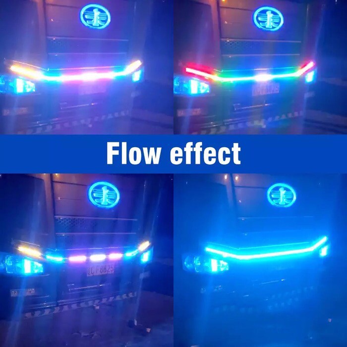 Jual LAMPU LED DRL BAGASI BUS TRUCK 24V RGB SEIN DAN HAZZARD RUNNING ...