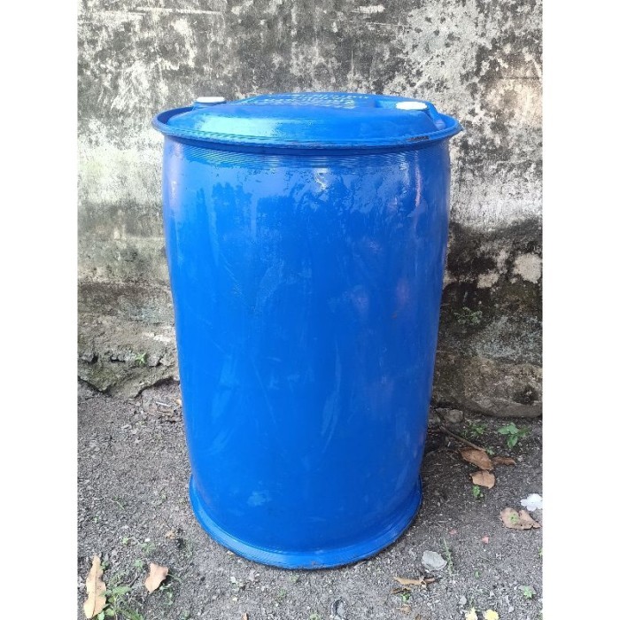 Jual DRUM PLASTIK HDPE / TONG PLASTIK 200 LITER | Shopee Indonesia