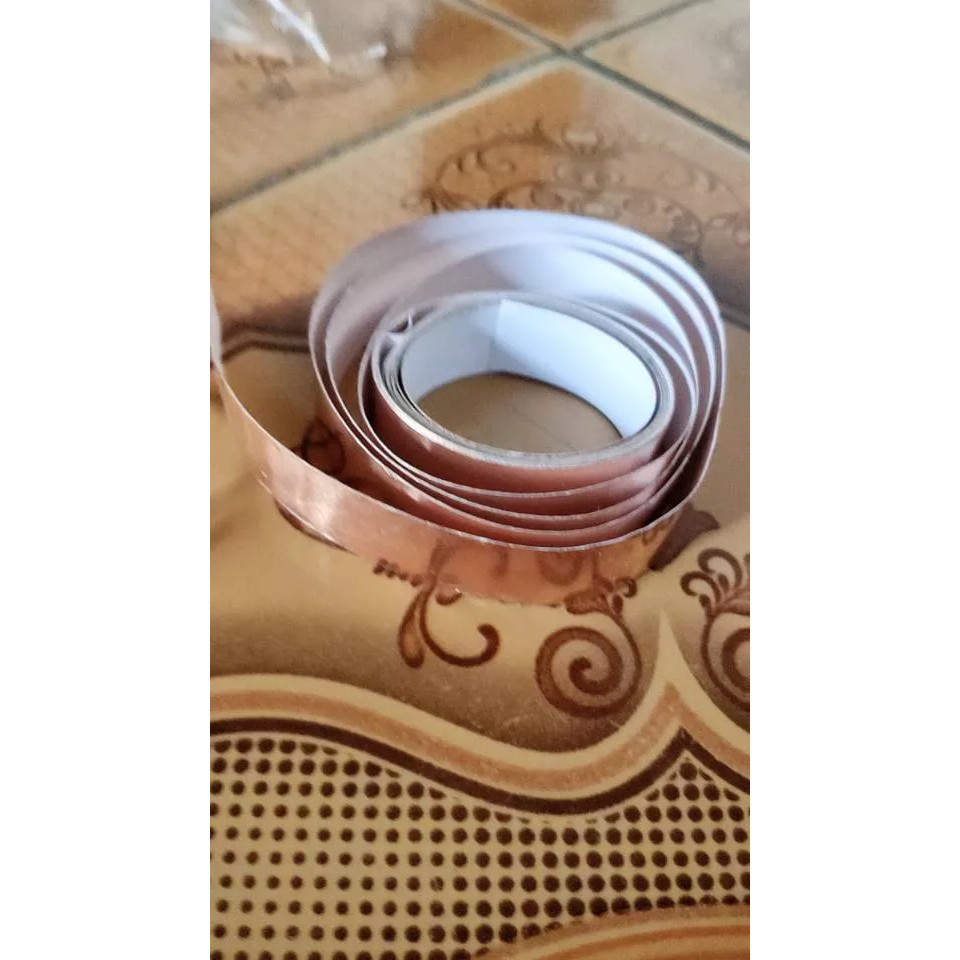 Jual Stiker Tembaga Tape Tembaga Foil Jalur Konduktor PCB Copper Tape ...