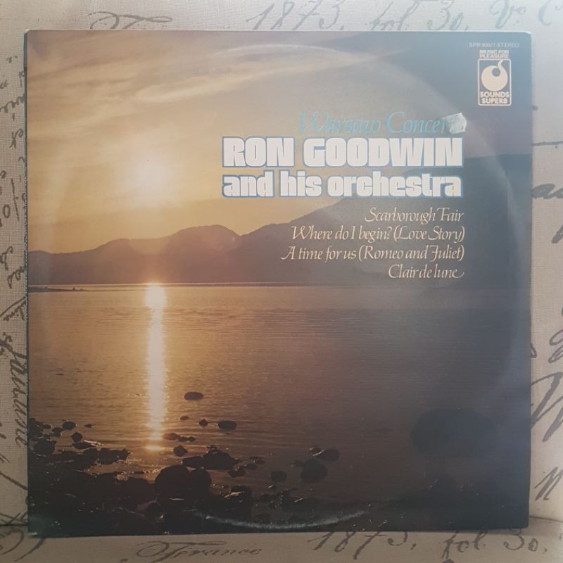 Jual Vinyl Piringan Hitam 12 inch Ron Goodwin - Warsaw Concerto ...