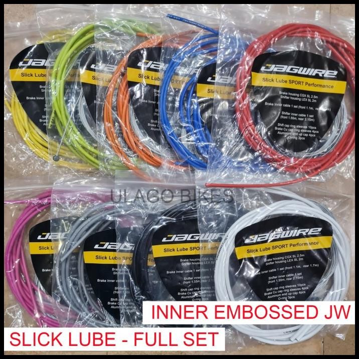 Jual Kabel Set Jagwire Cgx Lex Sl Slick Lube Brake Shifter Rem Cable Mxl | Shopee Indonesia