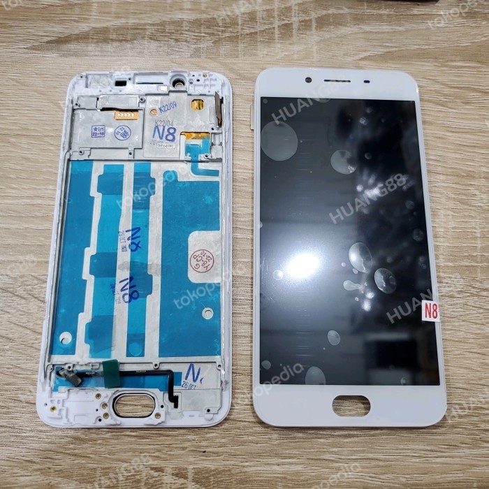 Jual LCD OPPO R9S F1S PLUS FULLSET+ FRAME | Shopee Indonesia