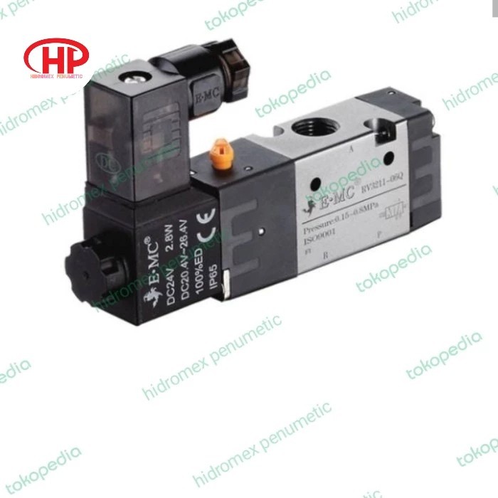 Jual Solenoid Valve Emc Rv3231-10 3/2 Ukuran 3/8 Inch Ac220 Dc 24 | Shopee Indonesia