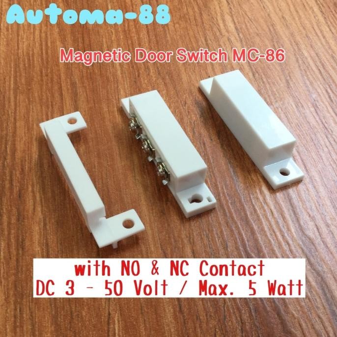 Jual Original 3P NO NC COM Limit Switch Sensor Pintu Saklar Magnetic ...